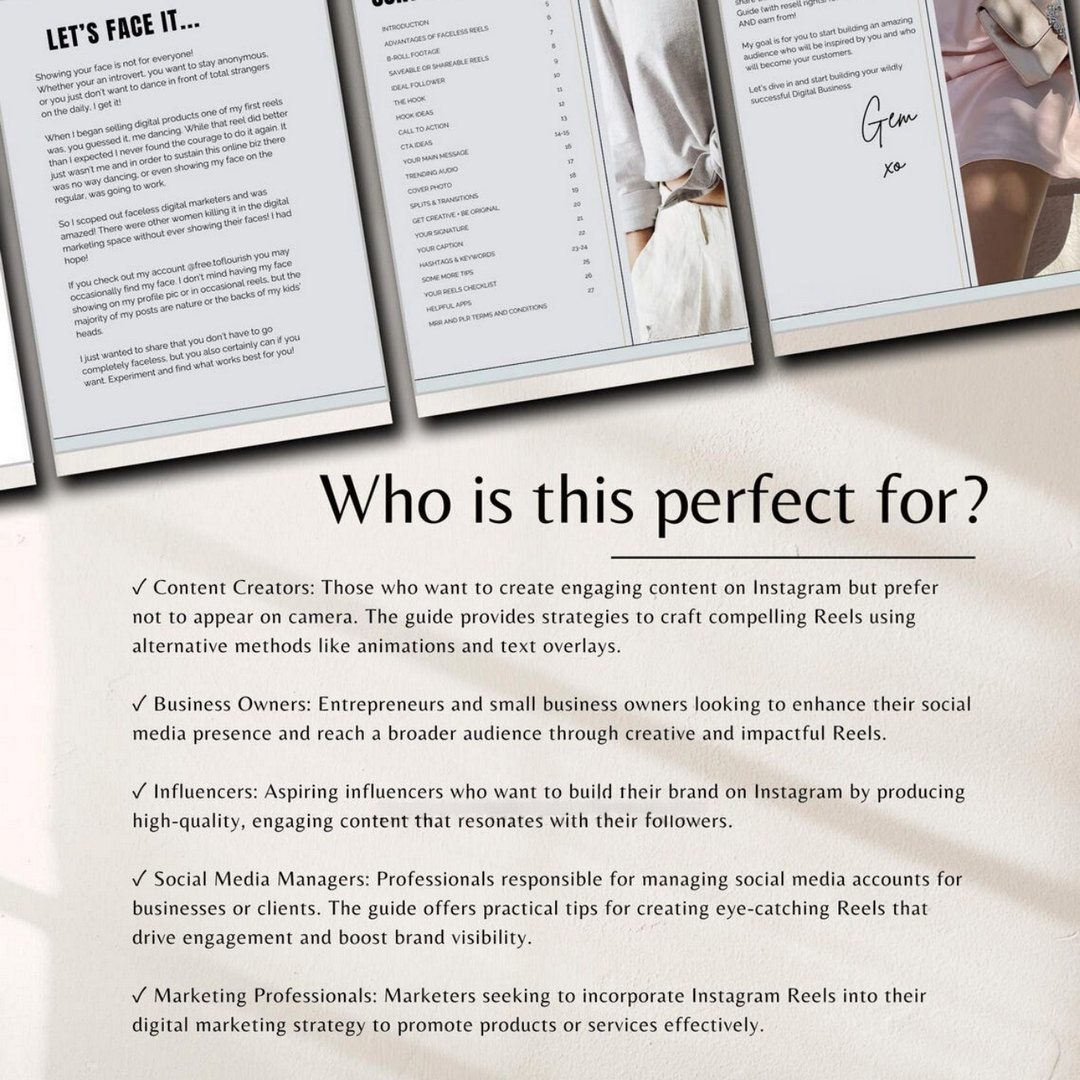 Done for You Faceless Instagram Reels Guide with MRR/PLR - Monday Products