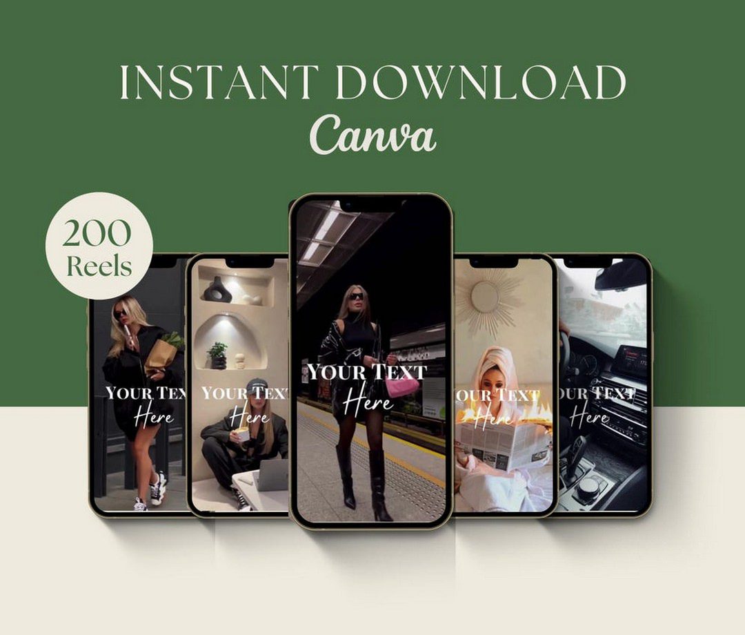 200 Luxury Lifestyle Faceless Reels Videos with MRR/PLR - Monday Products