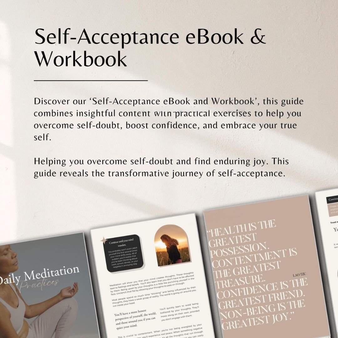 Done for You Self-Acceptance Workbook with MRR/PLR - Monday Products